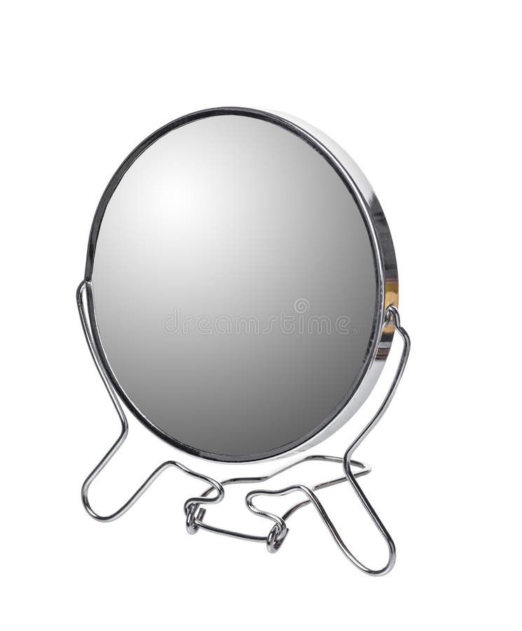 New mirror close-up stock photo. Image of care, metallic - 122822368