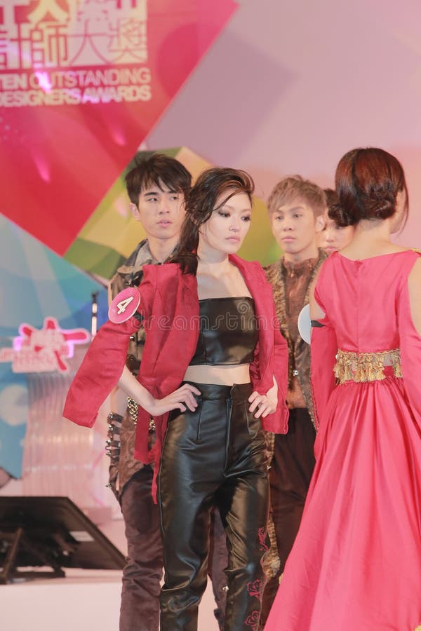 New Model on Fashion Show, Catwalk Show 10 Aug 2013 Editorial Stock ...