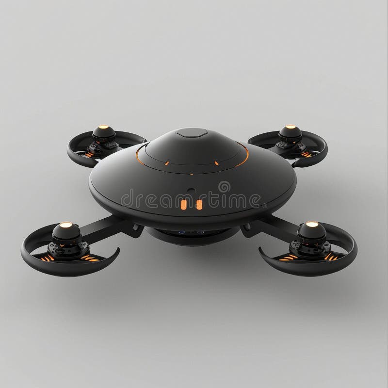 A New Model of the Quadcopter. 3d Drone Stock Photo - Image of vehicle ...
