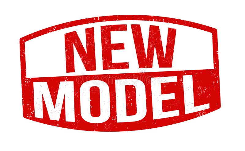 New model sign or stamp stock vector. Illustration of abstract - 174771638