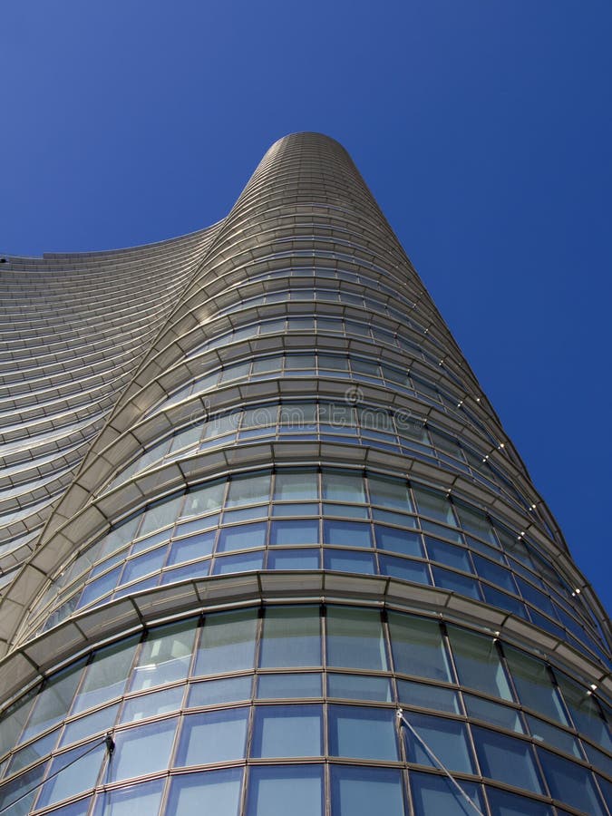 New Modern Architecture in Milan Stock Photo - Image of view ...