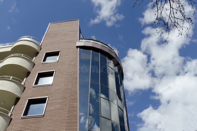 New modern building stock photo. Image of modern, urban - 30492432