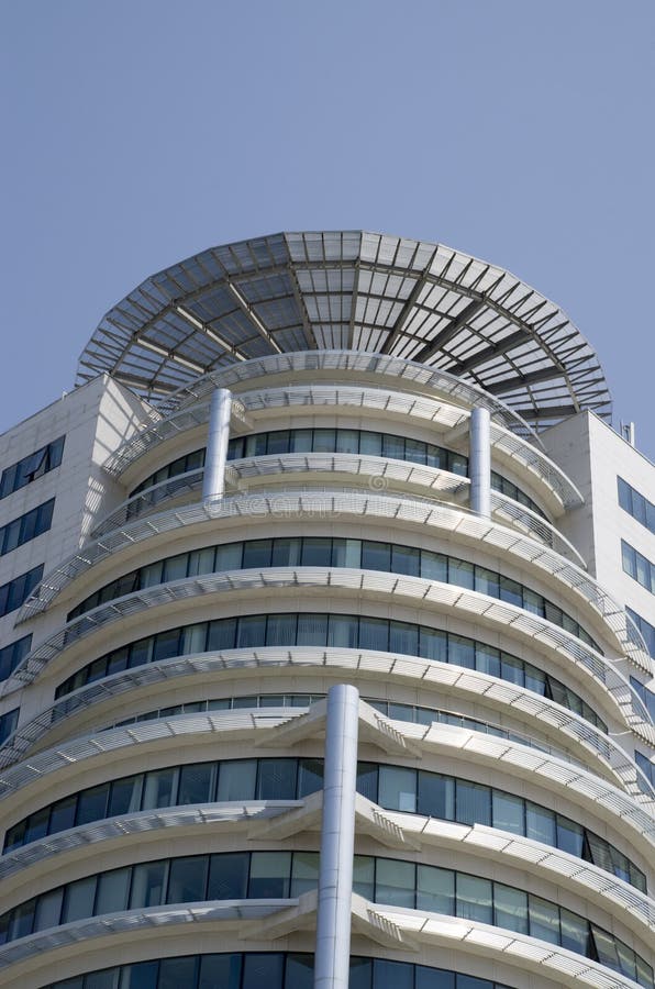 New Modern Business Building Stock Photo - Image of facade, bright ...