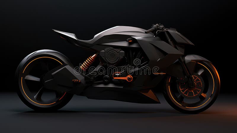 New Modern Car of the Future Stock Photo - Image of commute, computer ...