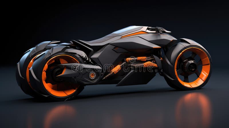 New Modern Car of the Future Stock Photo - Image of automatic, robot ...