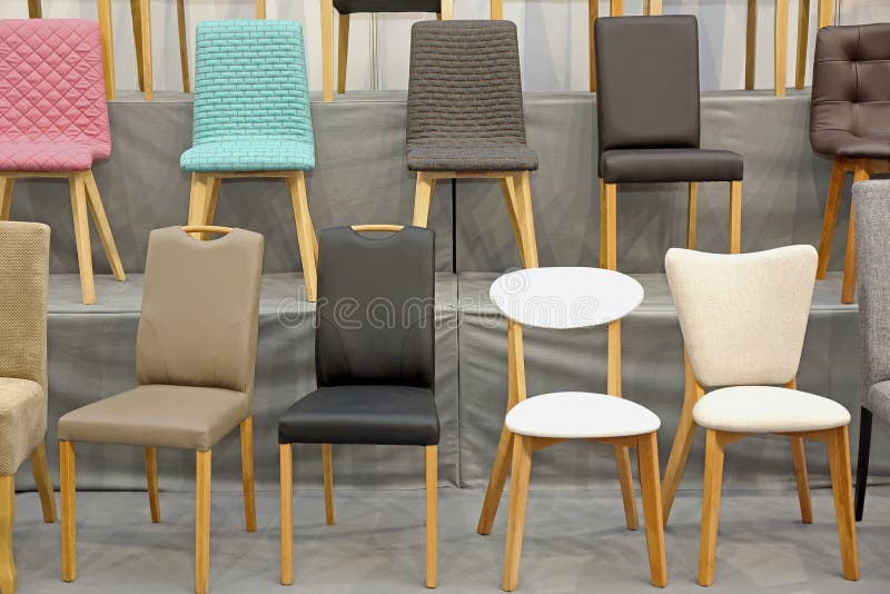 Chair display stock image. Image of furniture, design - 15049559