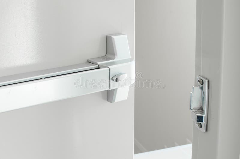 Modern Emergency Escape Staircase Stairwell Stock Image - Image of ...