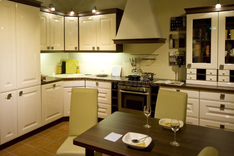 New Modern Kitchen Scale 21 Stock Photo - Image of modern, indoor: 16853486