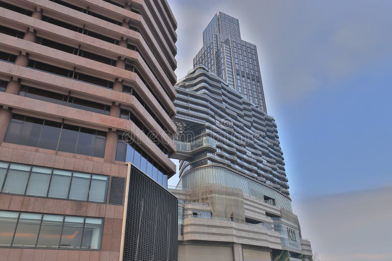 A New Modern Office Building a Tst Stock Photo - Image of mall, office ...