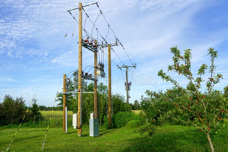 New Modern Transition of a Medium Voltage Overhead Line into an ...