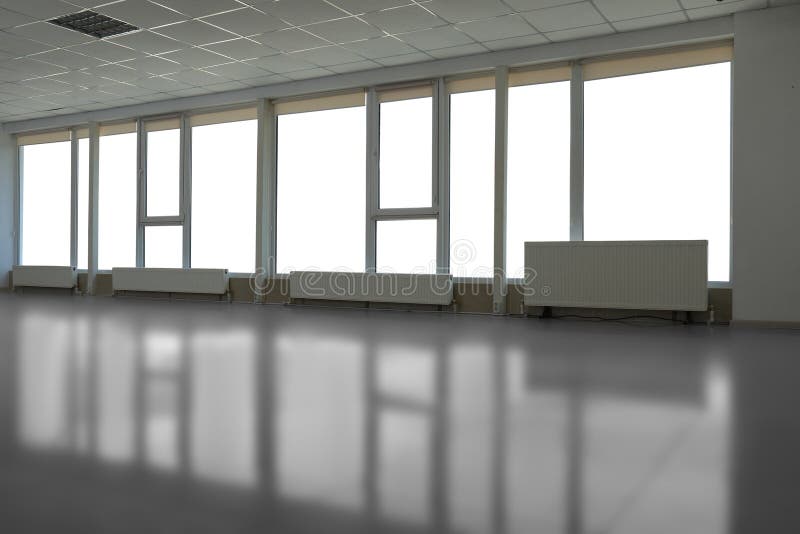 New modern windows stock image. Image of apartment, office - 141880497