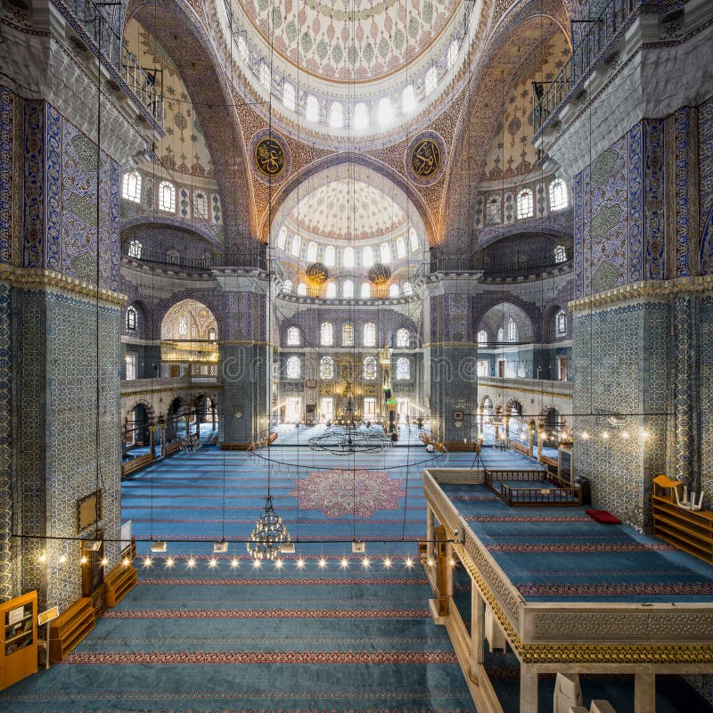 New Mosque in Fatih, Istanbul Stock Photo - Image of religious, fatih ...