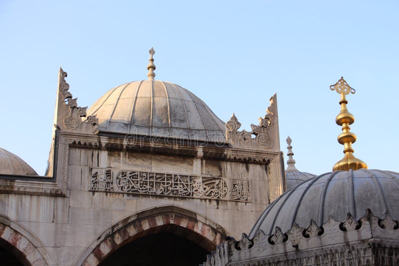 New Mosque in Istanbul Ottoman Historical Architecture Stock Image ...