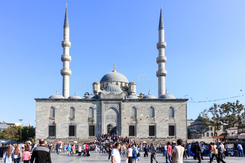New Mosque in Istanbul Turkey Editorial Photography - Image of ...