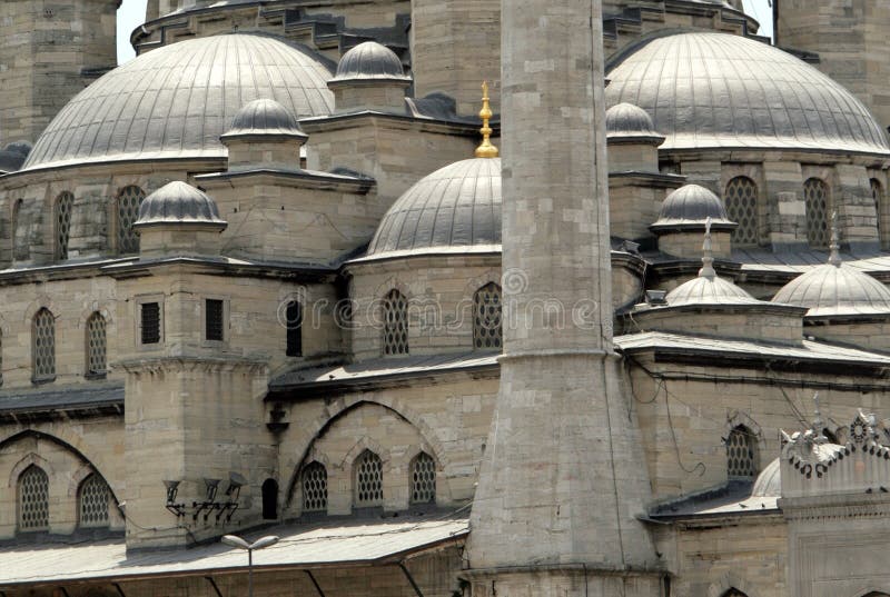 New Mosque Yeni Cami in Istanbul, Turkey Stock Photo - Image of ...