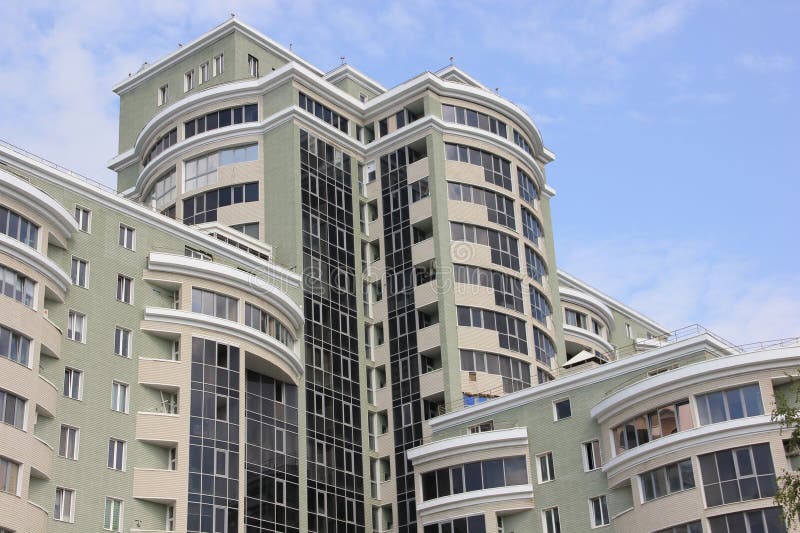 A New Multi-storey Building Editorial Photography - Image of fragment ...