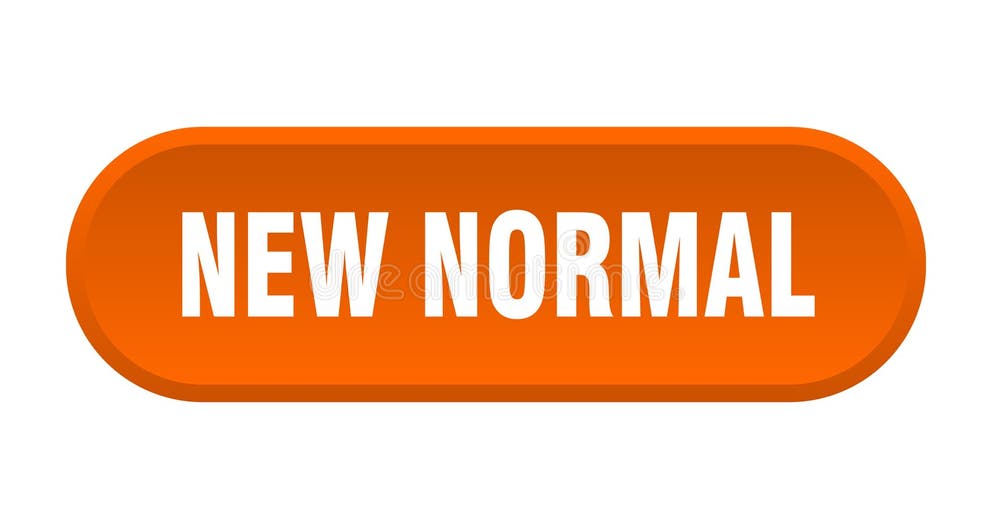 New normal button stock vector. Illustration of normal - 196834154