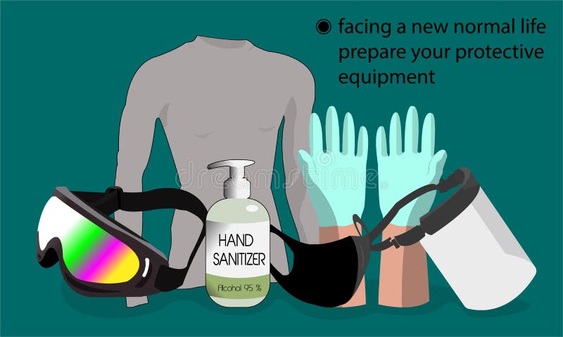 New Mandatory Normal Living Equipment Stock Illustration - Illustration ...
