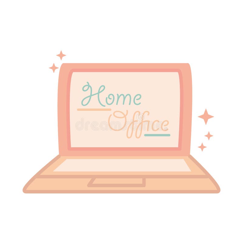 New Normal, Work from Home Online Office, after Coronavirus, Hand Made ...