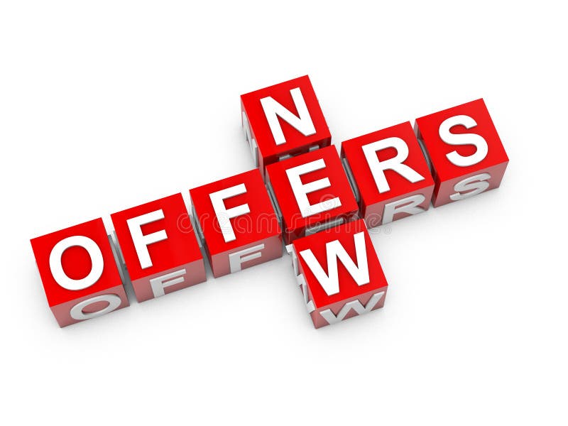New Offer Logo New Offer Vector Banner. Red Promotion Label Bew Offer