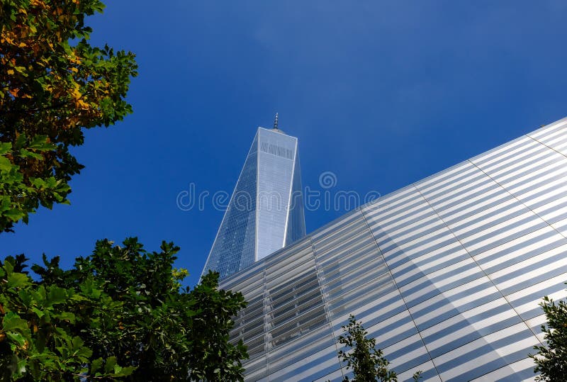 New Office Blocks Seen at the Site of Ground Zero, New York. Editorial ...