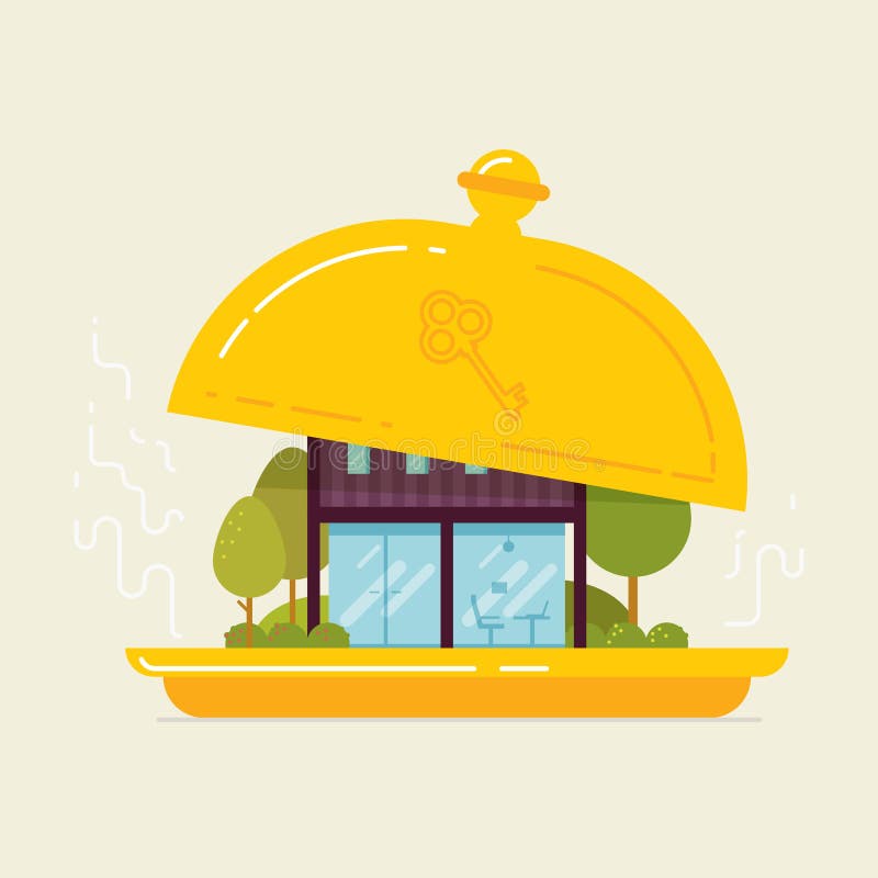 New office opening stock vector. Illustration of bush - 67710430