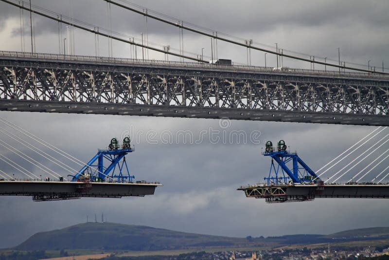 New and Old Bridges stock image. Image of construction - 78170469