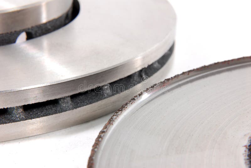 New and Old Disk Brake Rotor Stock Photo - Image of auto, stop: 81833714