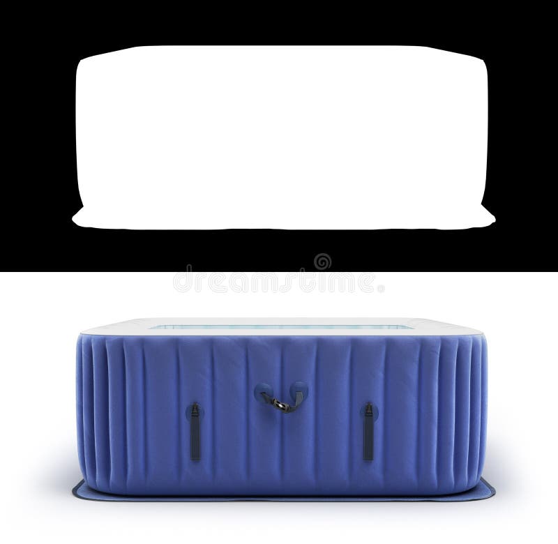 Swimming Pool 3d Render Isolated White Background Stock Photos - Free ...