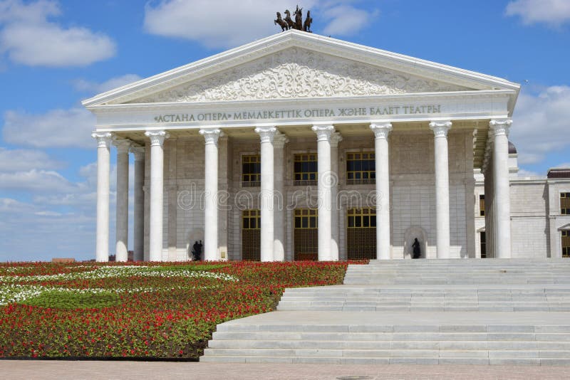 The New Opera House in Astana Stock Image - Image of photograph, opera ...