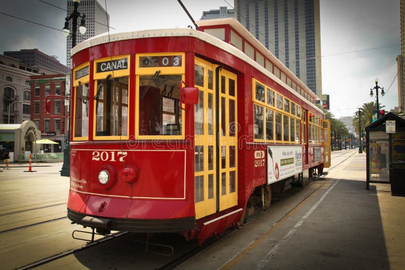 New Orleans - Straatwagen redactionele foto. Image of louisiane - 19260686