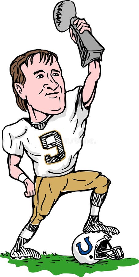 New Orleans Saints Super Bowl Editorial Stock Image - Illustration of ...