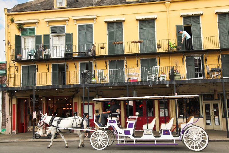 New Orleans French Quarter stock photo. Image of quarter - 19260744