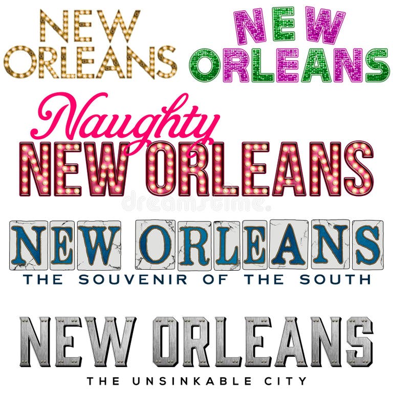 New Orleans Vintage Postcard Stock Illustrations – 91 New Orleans ...
