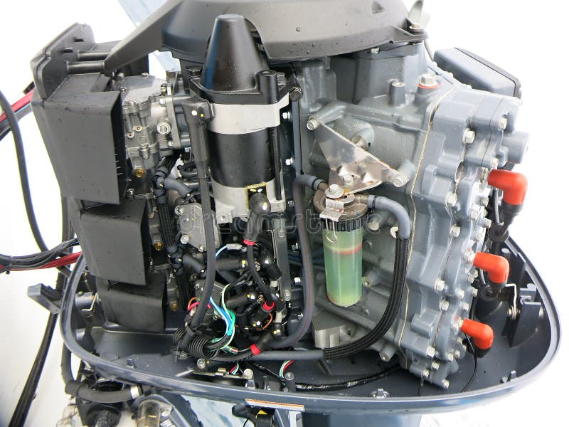 New Outboard Engine Yamaha 200 HP Stock Image - Image of design ...