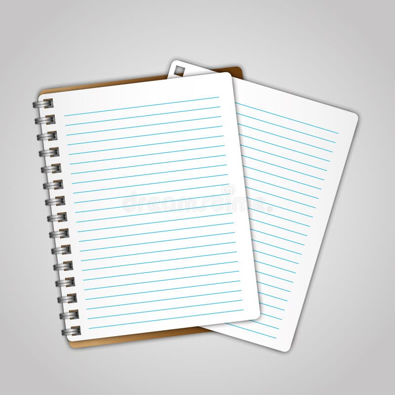 New page stock illustration. Illustration of memo, education - 22747263