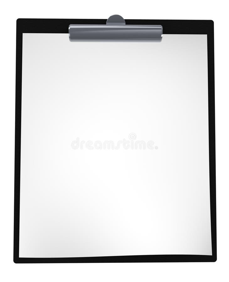 Clip Board Paper Stock Illustrations – 27,440 Clip Board Paper Stock ...