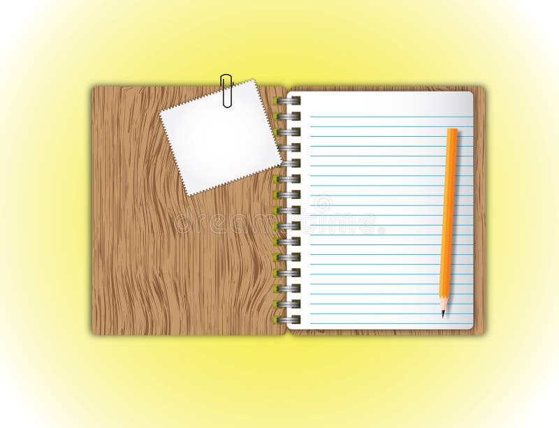 New paper page and pad stock illustration. Illustration of list - 24132053