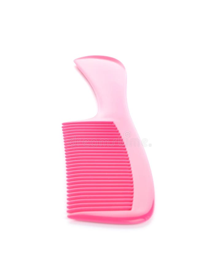 New Pink Hair Comb Isolated Stock Photo - Image of comb, modern: 188345592
