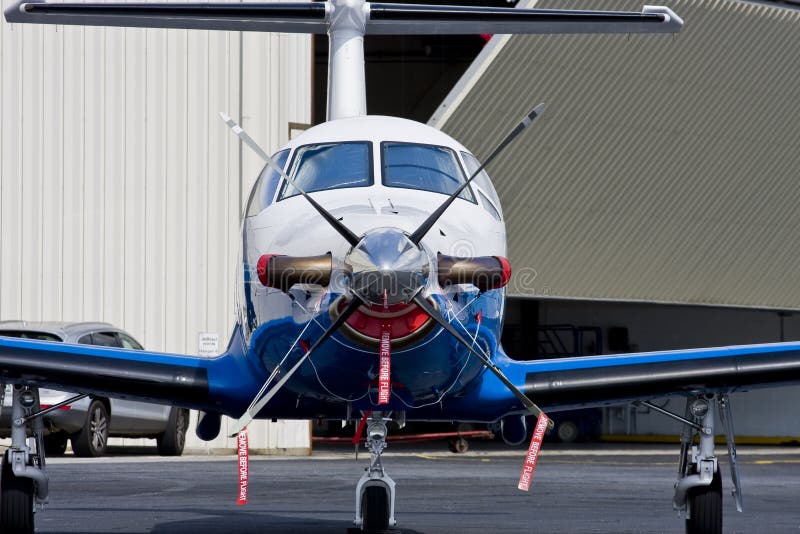 New Plane at Hanger stock photo. Image of aircraft, airplane - 9908868