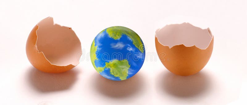 A new planet is borning stock image. Image of warming - 236994463