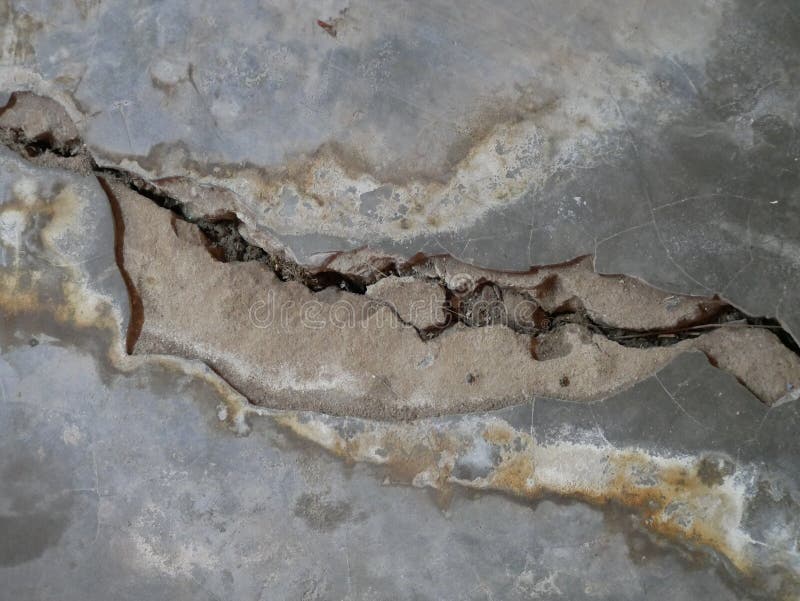 The New Plastered Wall Had a Mistake Stock Image - Image of floor ...