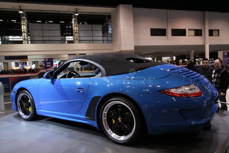 New Porsche Speedster editorial image. Image of february - 18356295