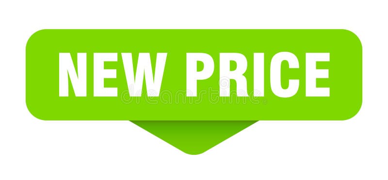 New Price Sticker. New Price Sign on Transparent Background Stock ...