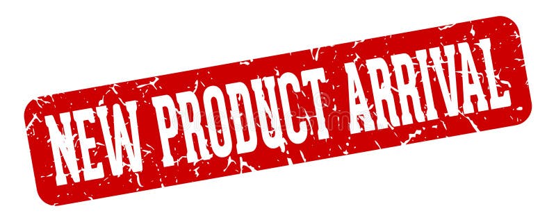 New Product Arrival Rectangular Sign. New Product Arrival Stamp Stock ...