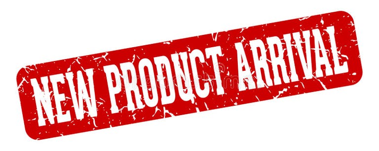 New Product Arrival Rectangular Sign. New Product Arrival Stamp Stock ...