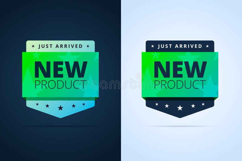 New Product Badge. Just Arrived Stock Vector - Illustration of quality ...