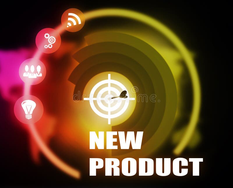 NEW Product Concept Plan Graphic Stock Illustration - Illustration of ...