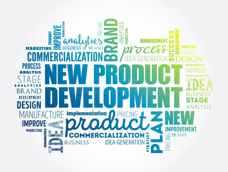 New Product Development Process Concept Diagram Stock Illustrations ...