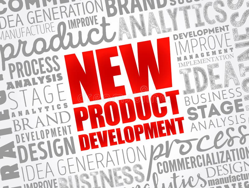 New Product Development Process Concept Diagram Stock Illustrations ...